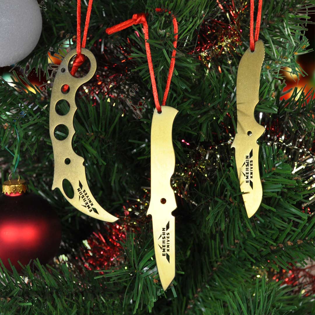 EMERSON KNIVES RELEASES NEW LIMITED EDITION CHRISTMAS KNIFE ORNAMENTS
