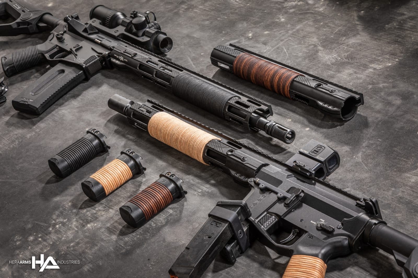 HERA ARMS INTRODUCES NEW LEATHER WRAP GRIP SERIES
