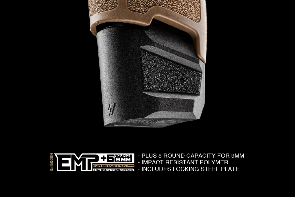 STRIKE INDUSTRIES RELEASES NEW EMP FOR SIG SAUER P320 9MM