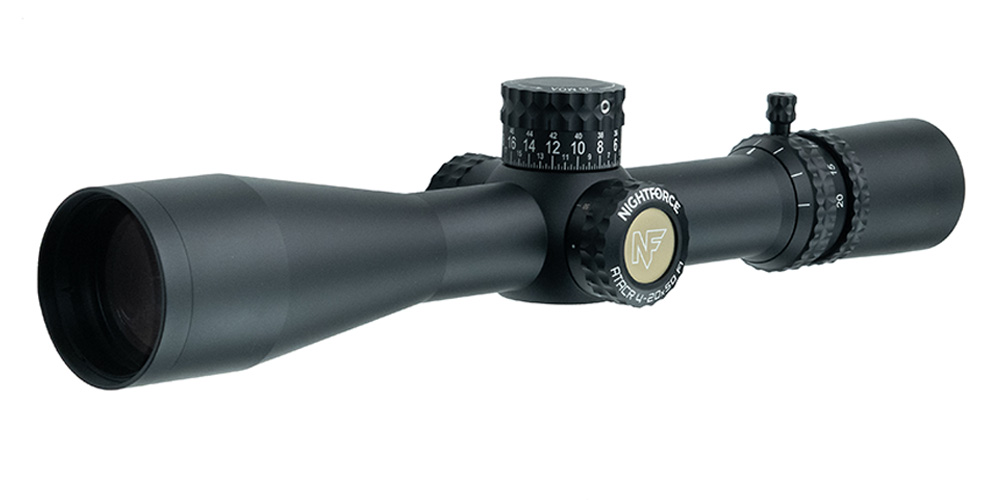 NIGHTFORCE OPTICS EXPANDS ATACR SCOPE SERIES WITH NEW 4-20x51 F1 MODEL
