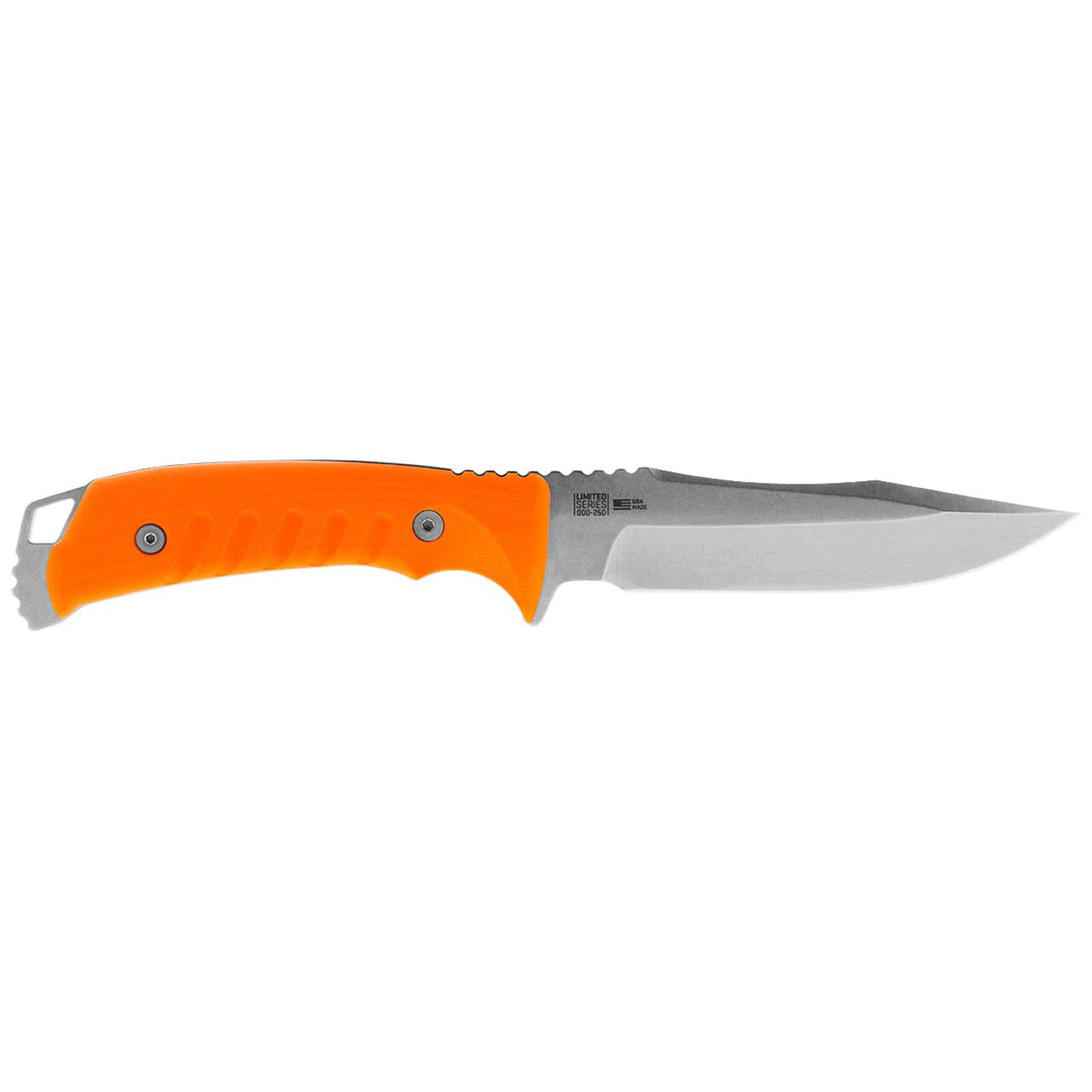 SOG KNIVES DEBUTS THE PILLAR LE ORANGE G10 FIXED BLADE KNIFE