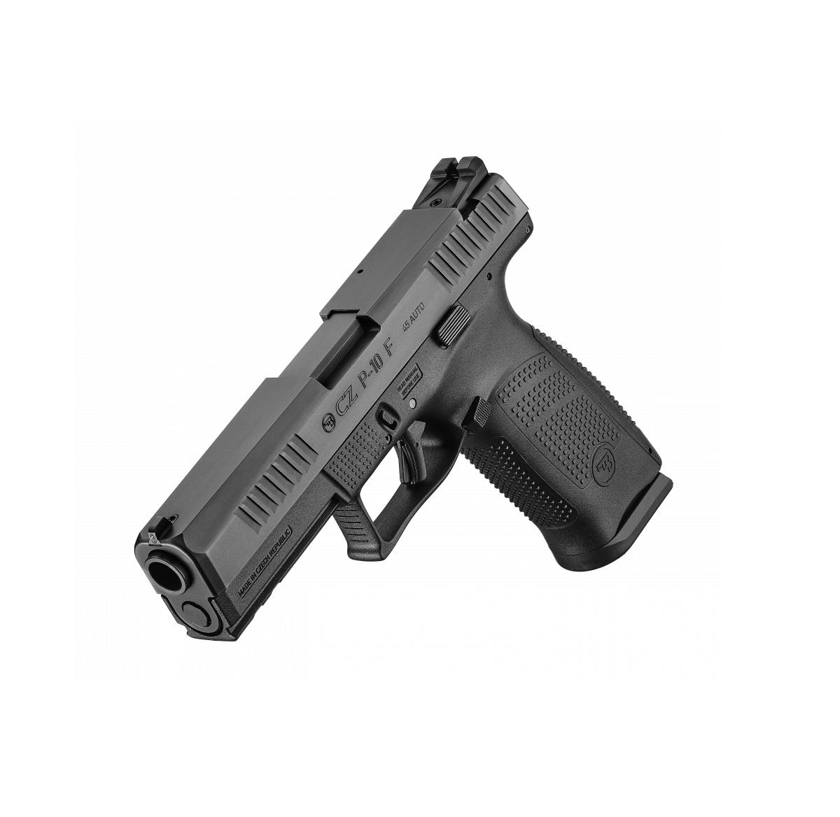 CZ DEBUTS 45 AUTO CHAMBERED P10 F PISTOL