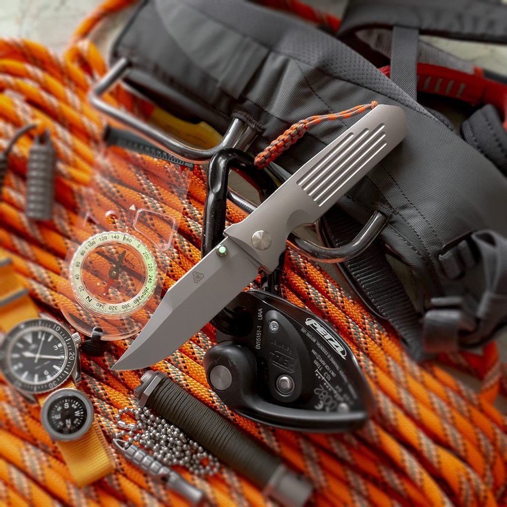 PROMETHEUS DESIGN WERX LAUNCHES NEW STS TITANIUM FOLDER KNIFE