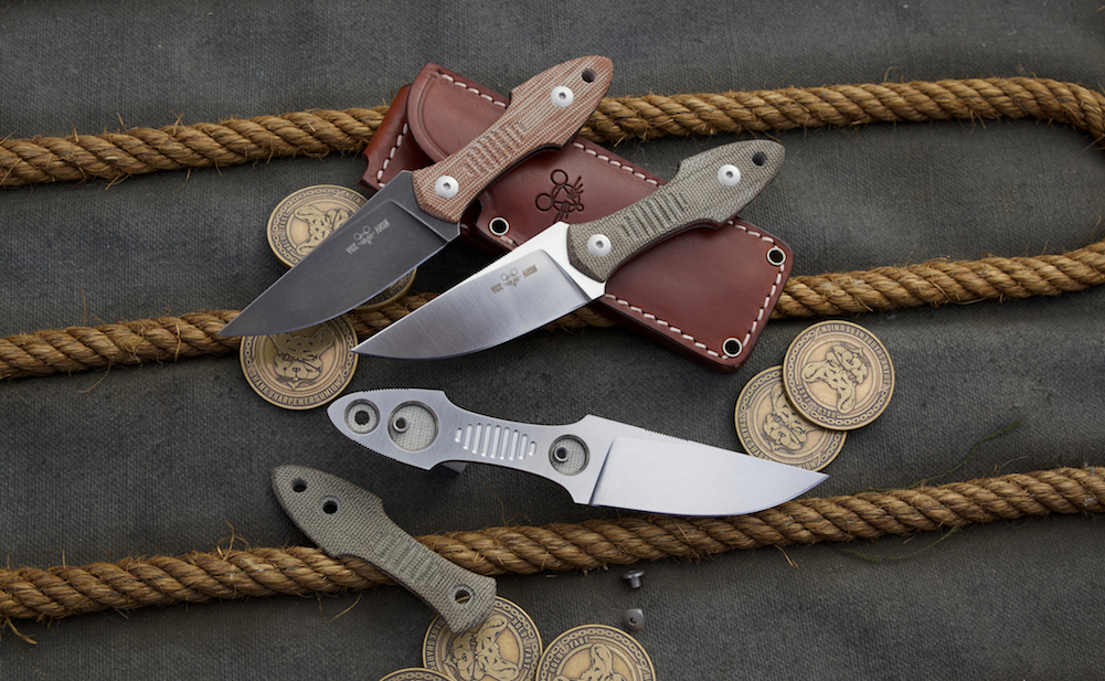 GIANTMOUSE KNIVES DEBUTS THE GMF3 AND GMF3-P FIXED BLADE KNIVES