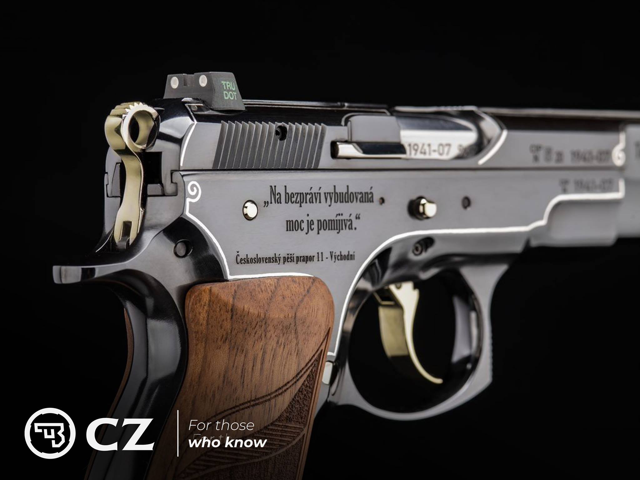 CZ FIREARMS SHOWS OFF LIMITED EDITION CZ 75 PISTOL
