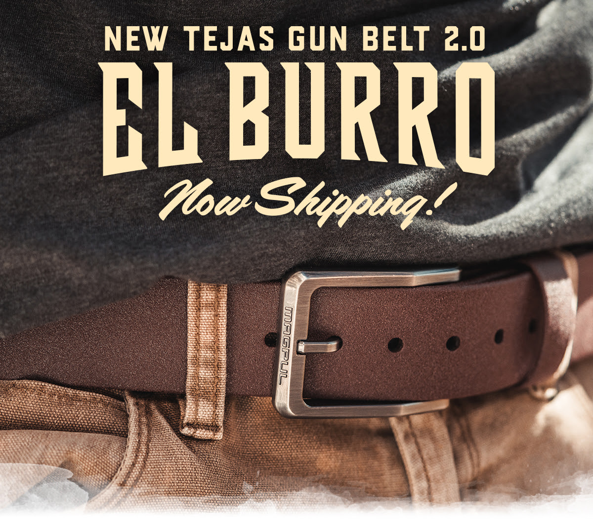MAGPUL DEBUTS THE TEJAS GUN BELT 2.0 "EL BURRO"