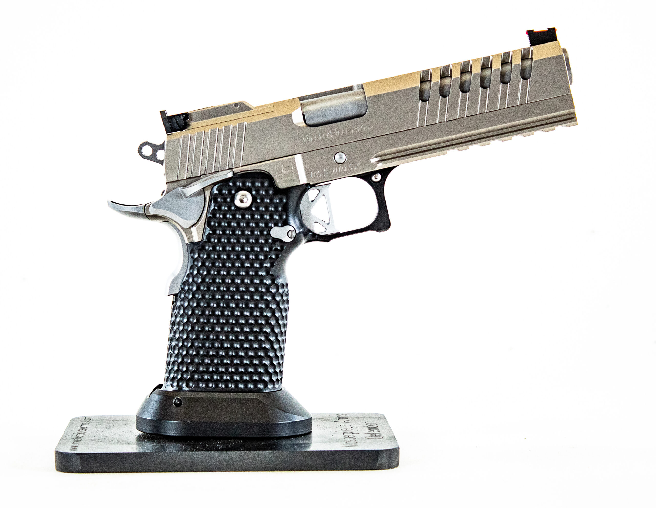 MASTERPIECE ARMS DEBUTS THE MPA DS9 HYBRID STAINLESS AND BLACK PISTOL