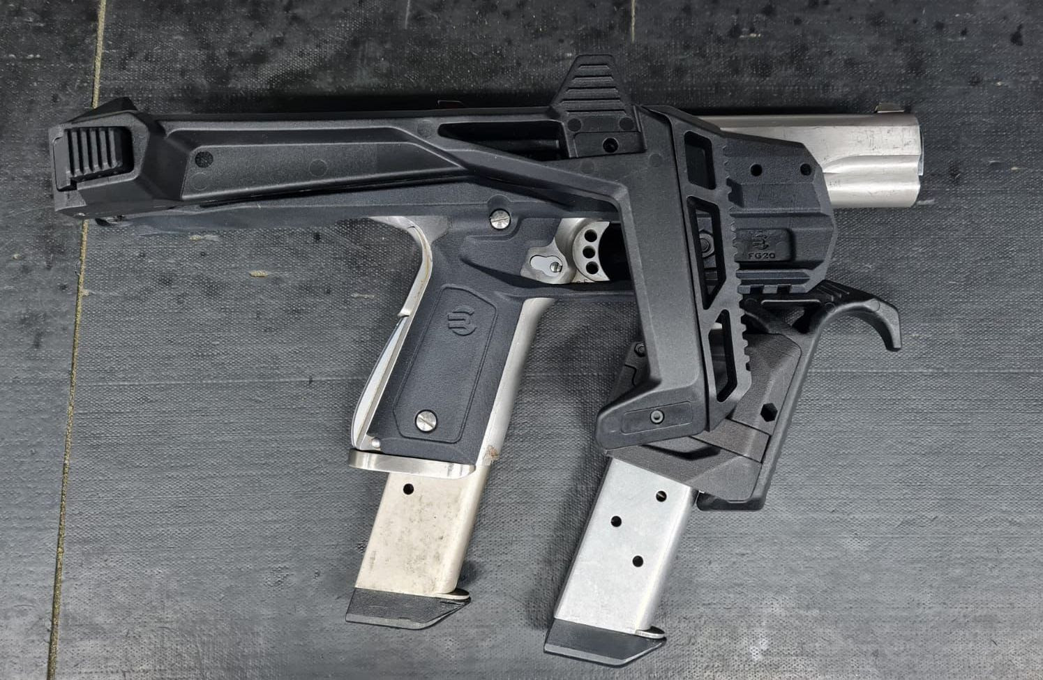 RECOVER TACTICAL TEASES 1911 STABILIZER AND ANGLED MAG POUCH