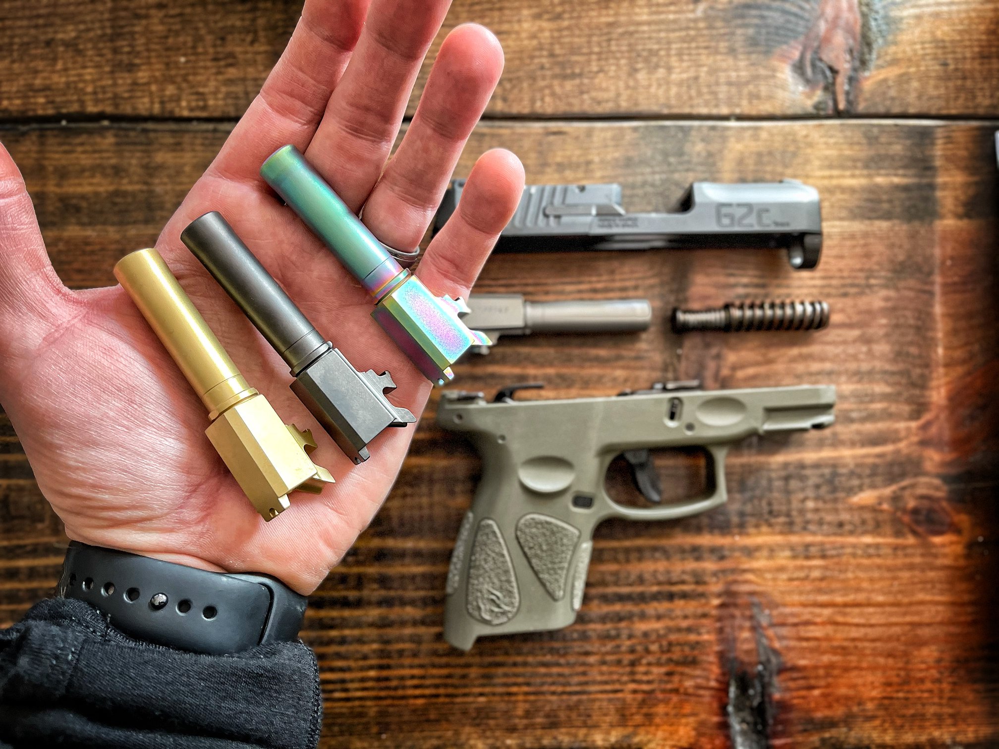 TAURUS USA DEBUTS NEW TITANIUM NITRIDE G2C BARRELS