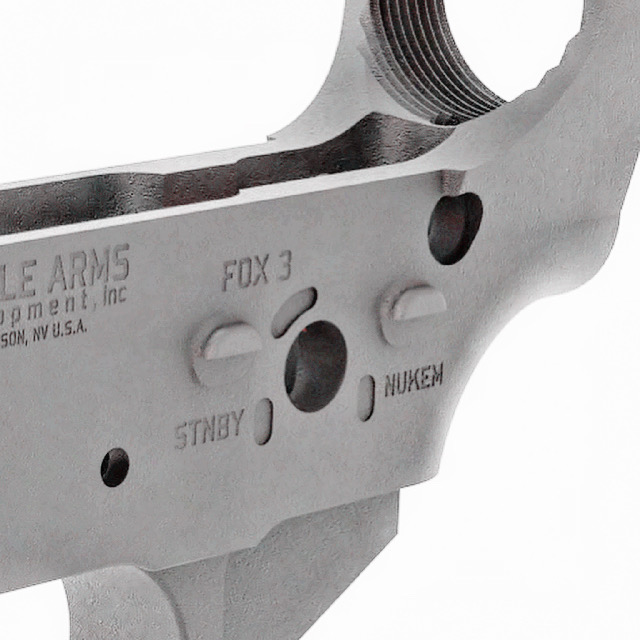 BATTLE ARMS DEVELOPMENT DEBUT THE F-15 AR-15 FORGED LOWER RECEIVER