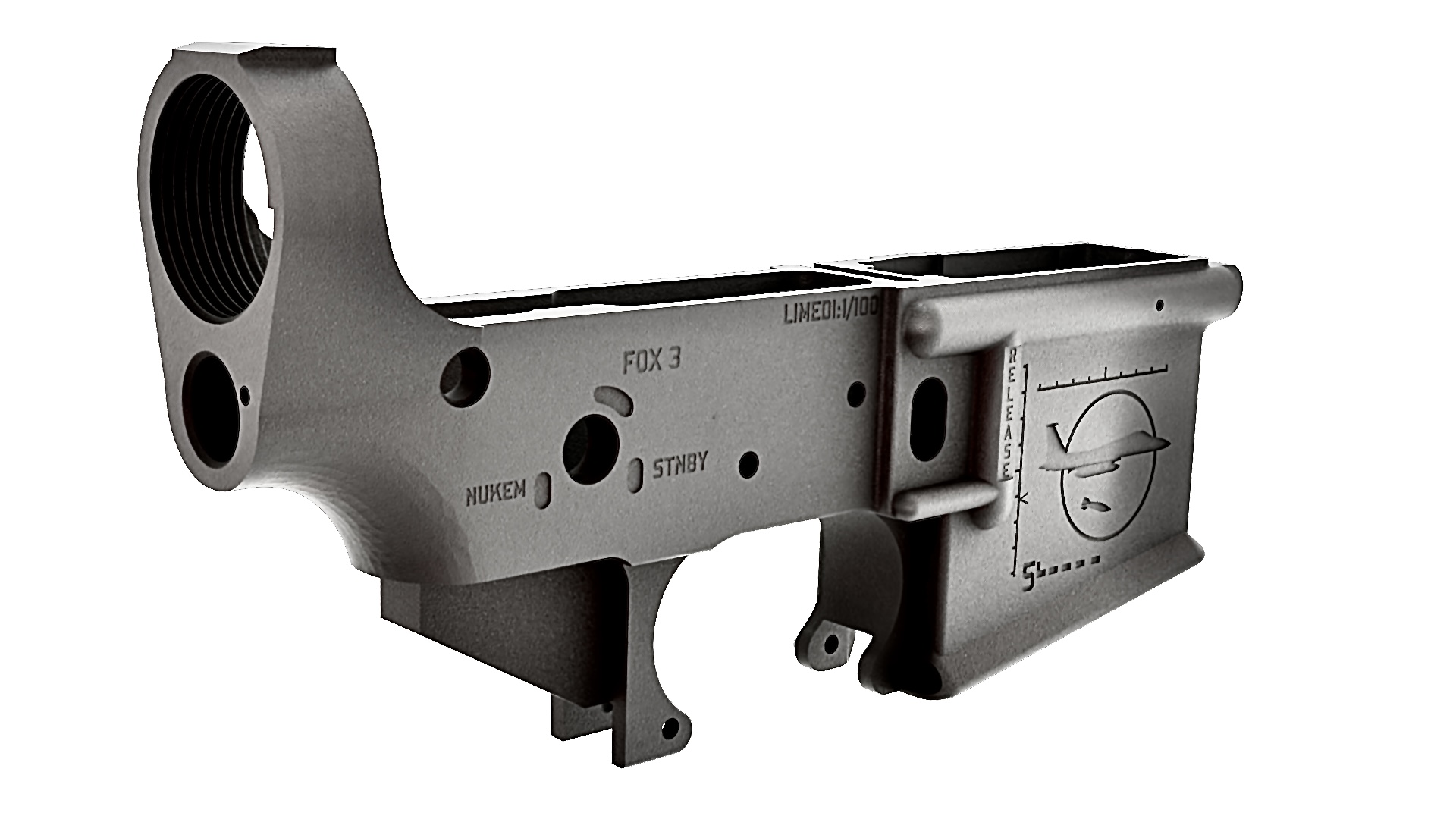 BATTLE ARMS DEVELOPMENT DEBUT THE F-15 AR-15 FORGED LOWER RECEIVER