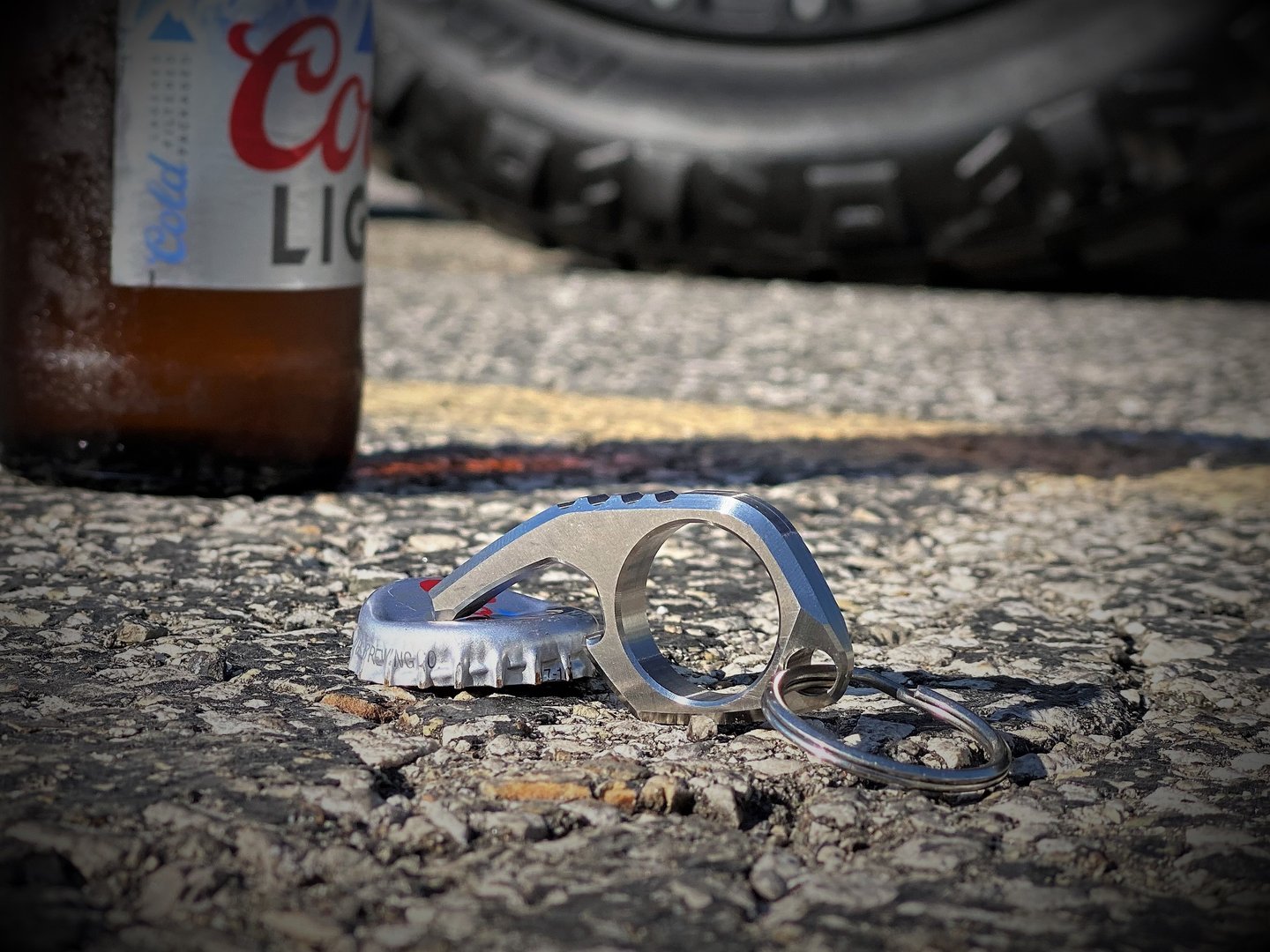 MILSPIN LAUNCHES NEW TITANIUM MINIMALIST BOTTLE OPENER - ATTACKCOPTER