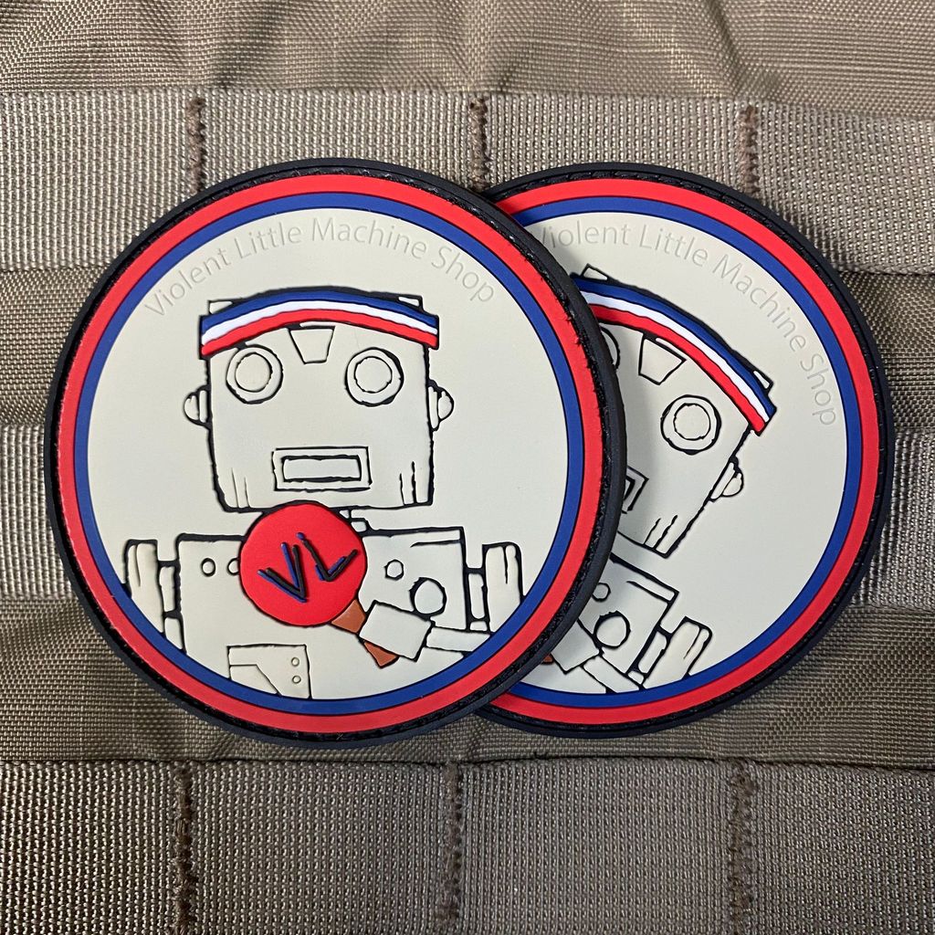 VIOLENT LITTLE MACHINE SHOP DEBUTS THE "VL RETRO PING PONG" PVC PATCH