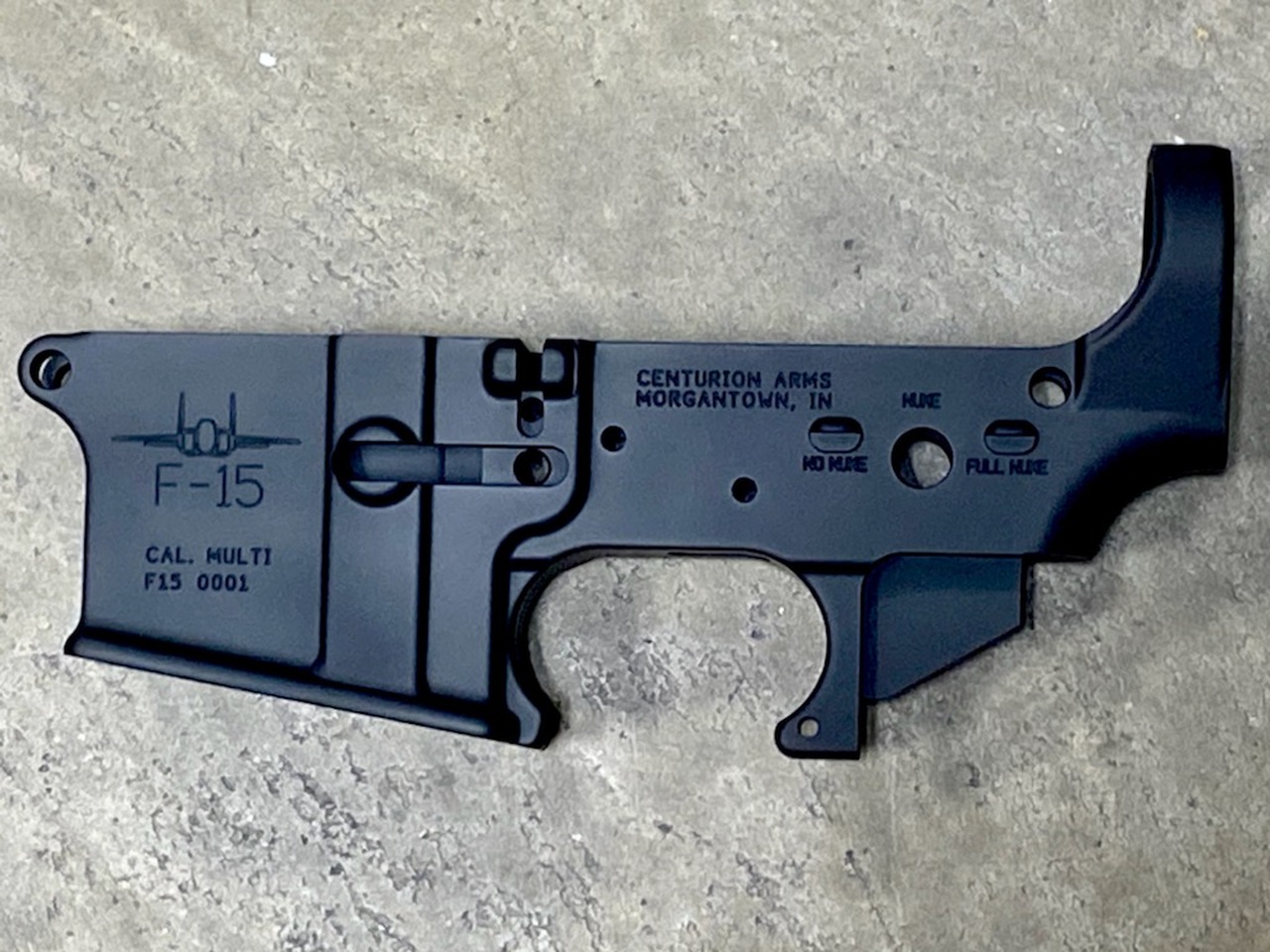 centurion arms f15 forged ar-15 lower receiver ar15 stripped lower ...
