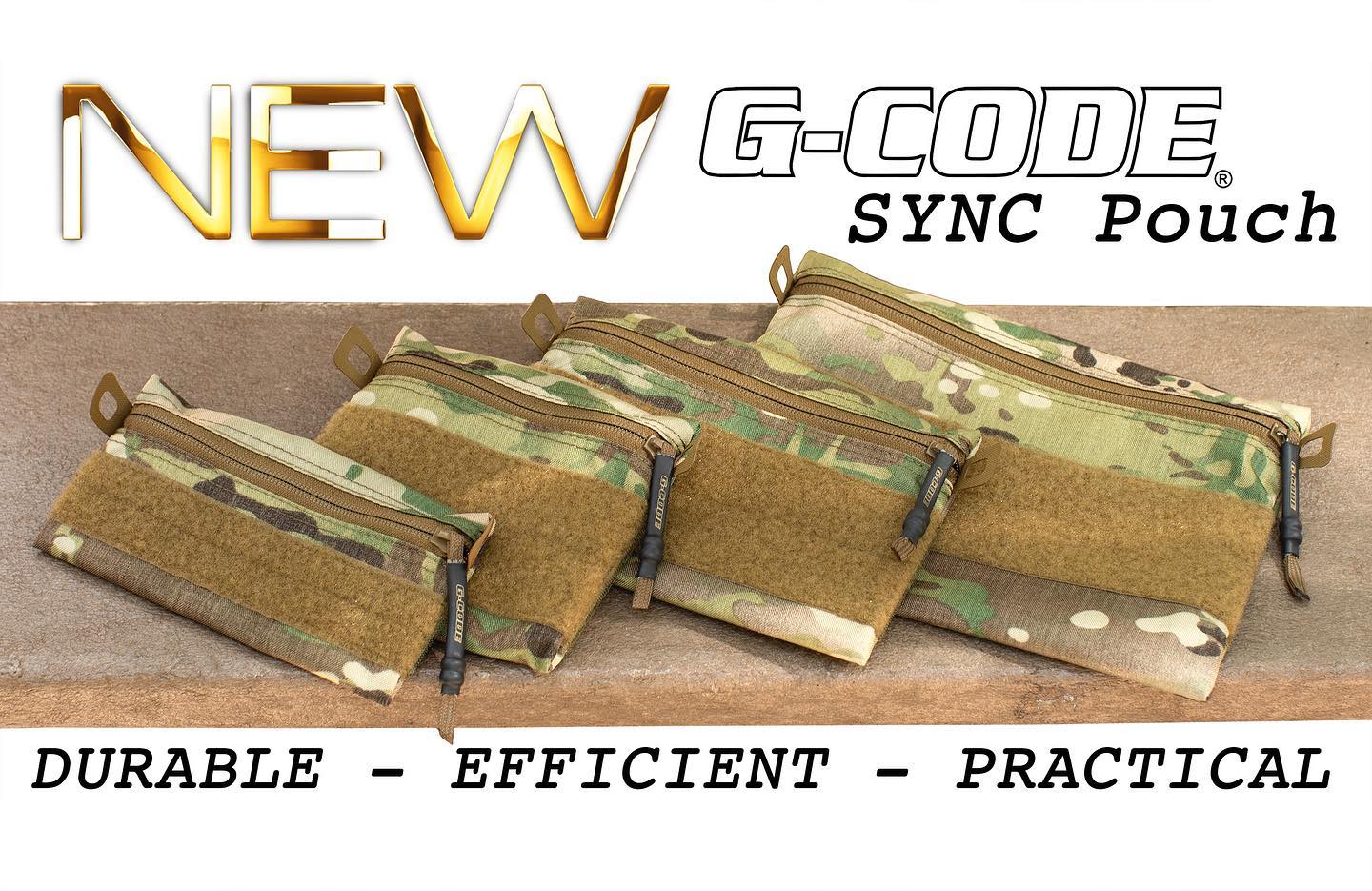 G-CODE HOLSTERS LAUNCHES NEW SYNC POUCH SERIES