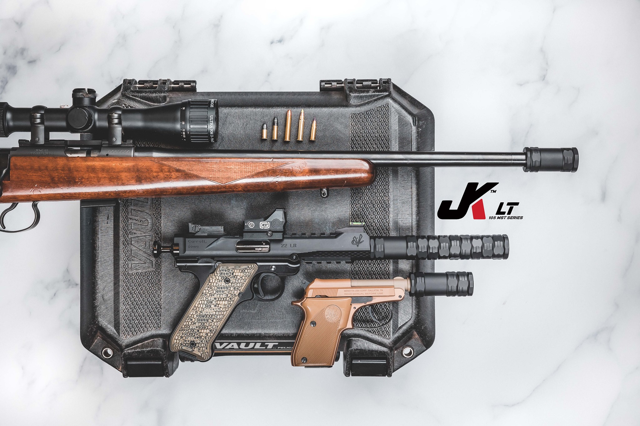 JK ARMAMENT LAUNCHES THE JK 105LT RIMFIRE MST KIT