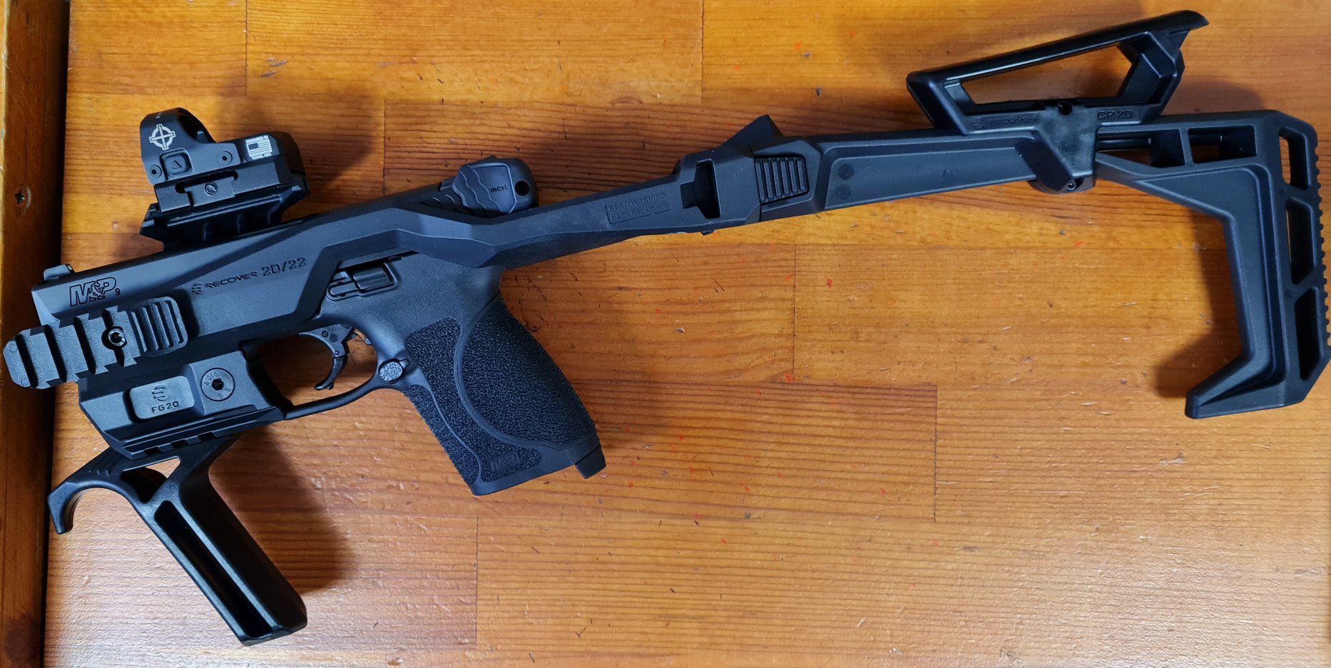 RECOVER TACTICAL INTRODUCES THE FG20 ANGLED FORWARD GRIP