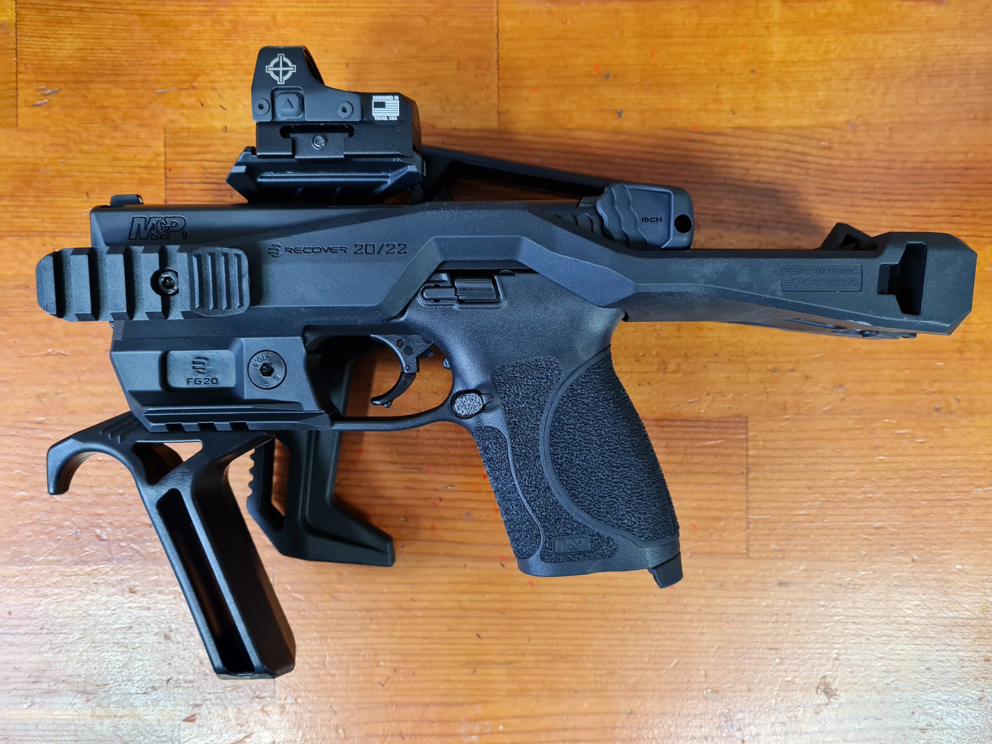 RECOVER TACTICAL INTRODUCES THE FG20 ANGLED FORWARD GRIP