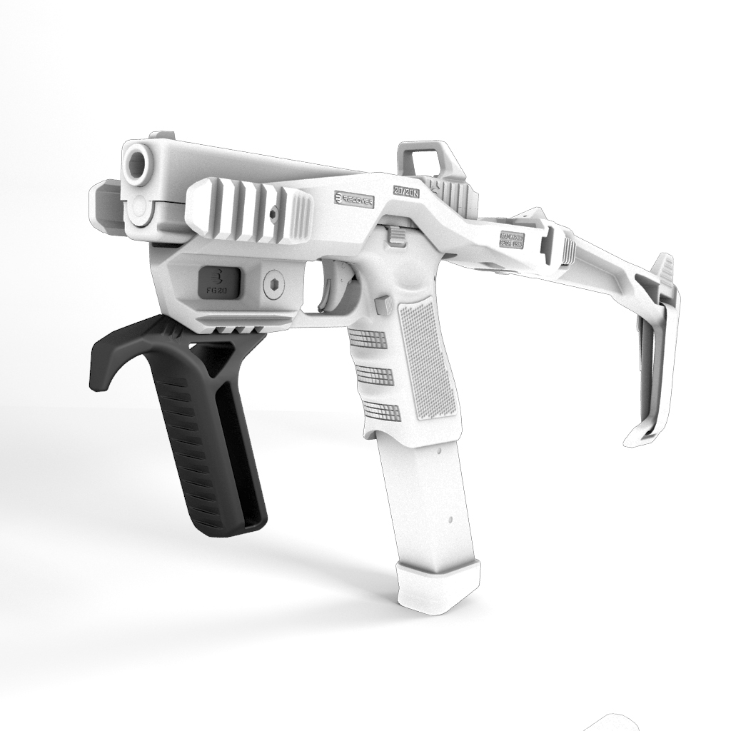 RECOVER TACTICAL INTRODUCES THE FG20 ANGLED FORWARD GRIP
