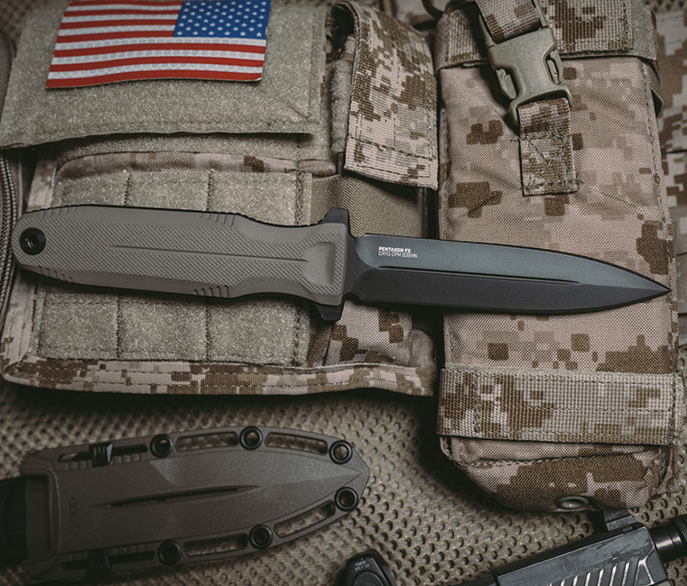 SOG KNIVES LAUNCHES THE PENTAGON FX FIXED BLADE KNIFE