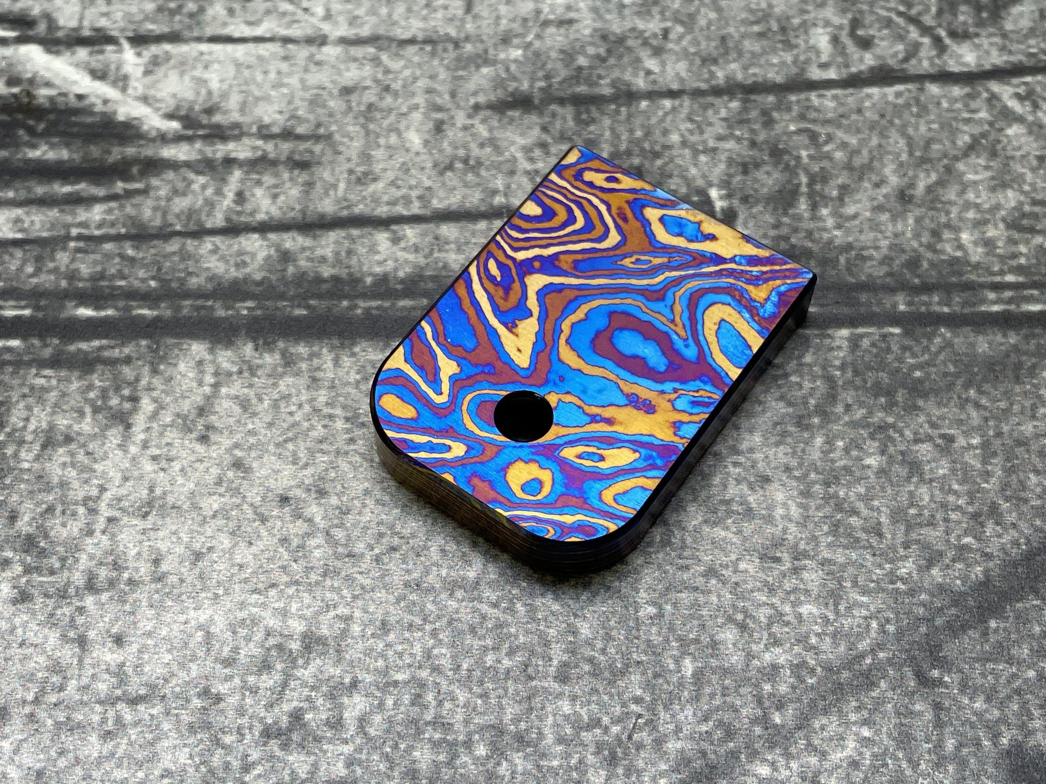 MILSPIN LAUNCHES MOKU TITANIUM GLOCK PATTERN MAGAZINE BASE PLATES