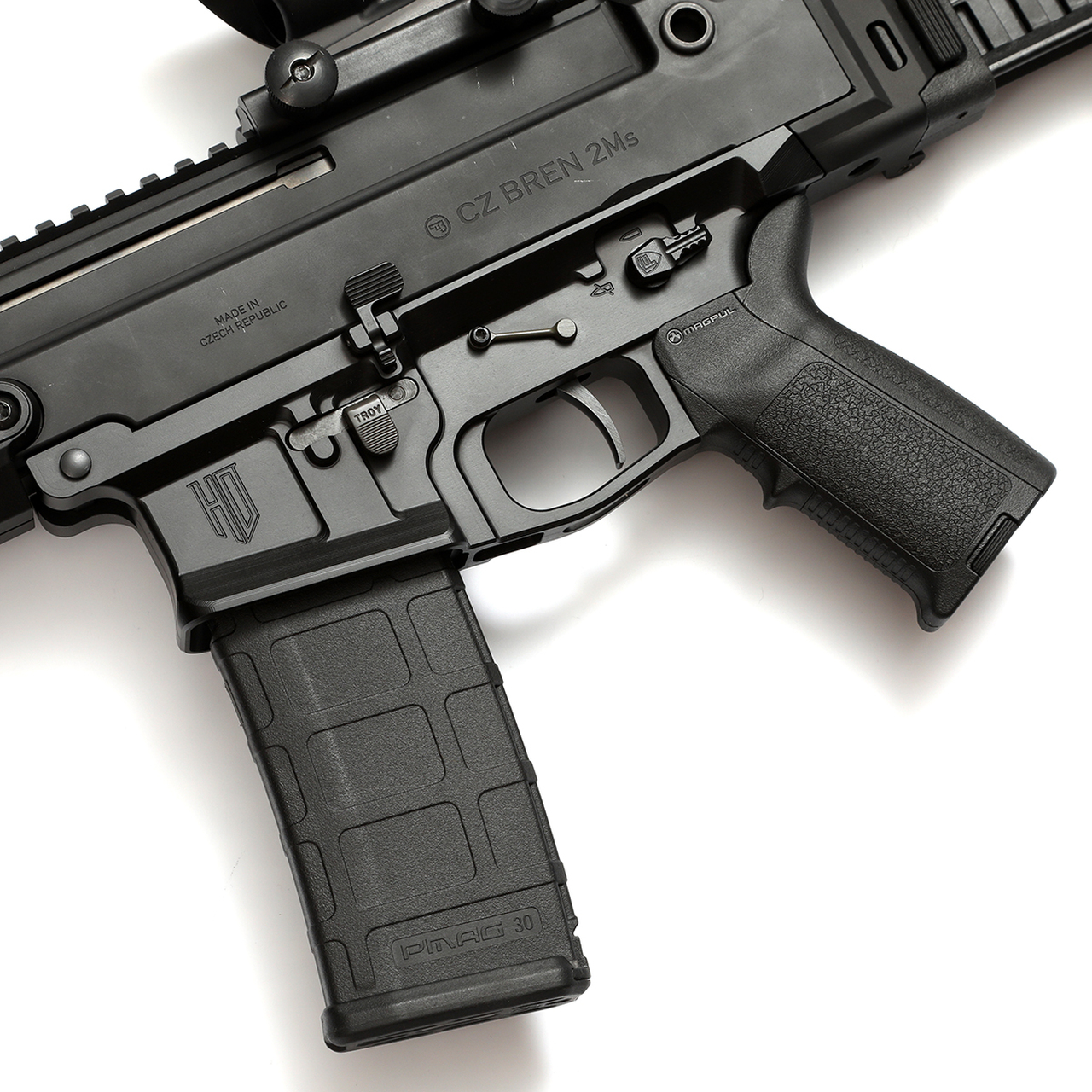 HAGA DEFENSE SHOWS OFF BILLET ALUMINUM BREN 2 LOWER RECEIVERS