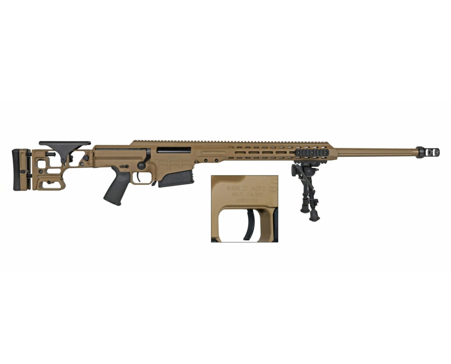 BARRETT ANNOUNCES 1000th MRAD MK22 MADE