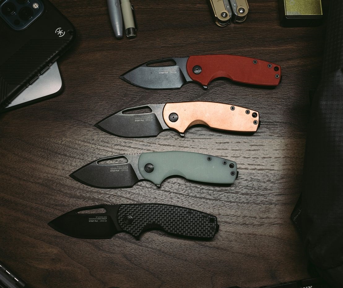 SOG KNIVES EXPANDS ON STOUT FLK KNIVES WITH NEW STYLES