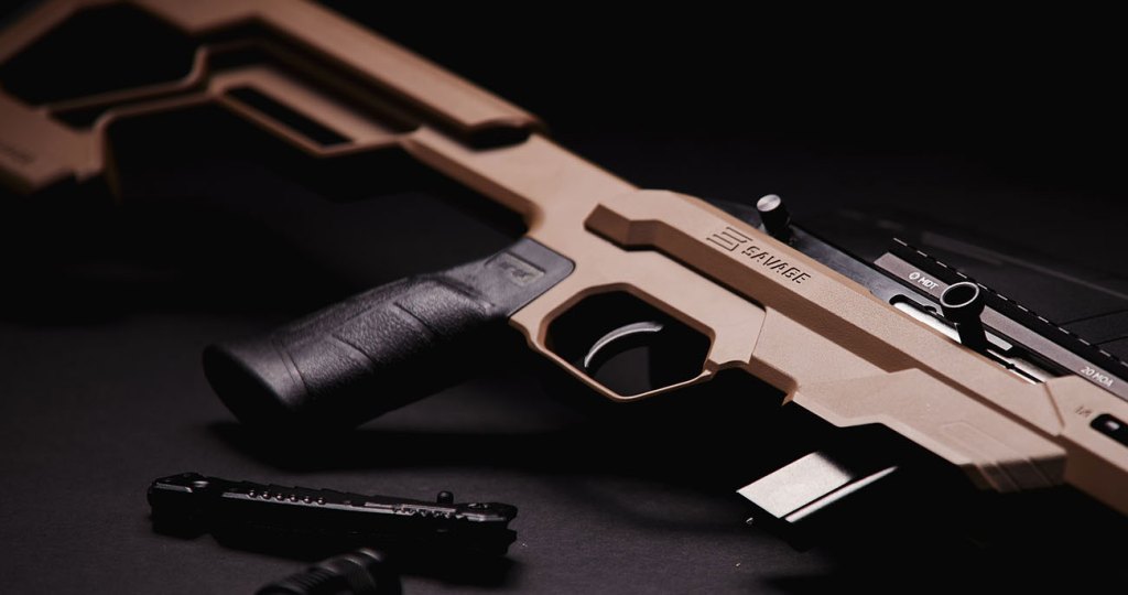SAVAGE ARMS SHOWS THE NEW 64 PRECISION RIMFIRE RIFLE