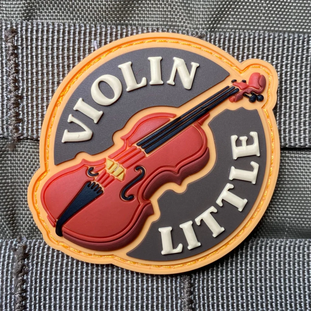 VIOLENT LITTLE MACHINE SHOP DEBUTS THE "VIOLIN" LITTLE VELCRO PATCH