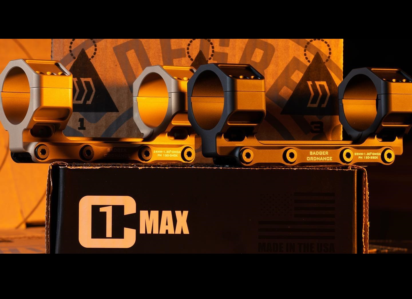 BADGER ORDNANCE RELEASES THE C1 MAX MODULAR MOUNT SERIES