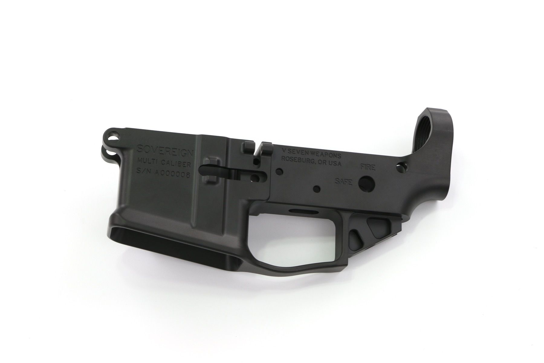 V SEVEN WEAPON SYSTEMS DEBUTS THE SOVEREIGN AR15 AMBI LOWER RECEIVER