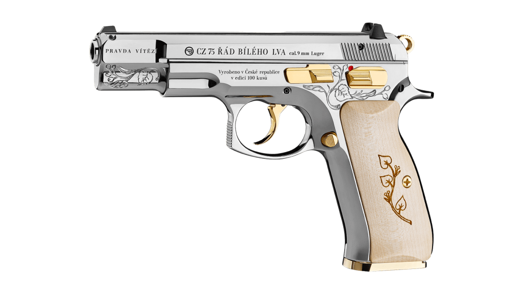 CZ FIREARMS SHOWS OFF THE CZ 75 ORDER OF THE WHITE LINE SPECIAL EDITION ...