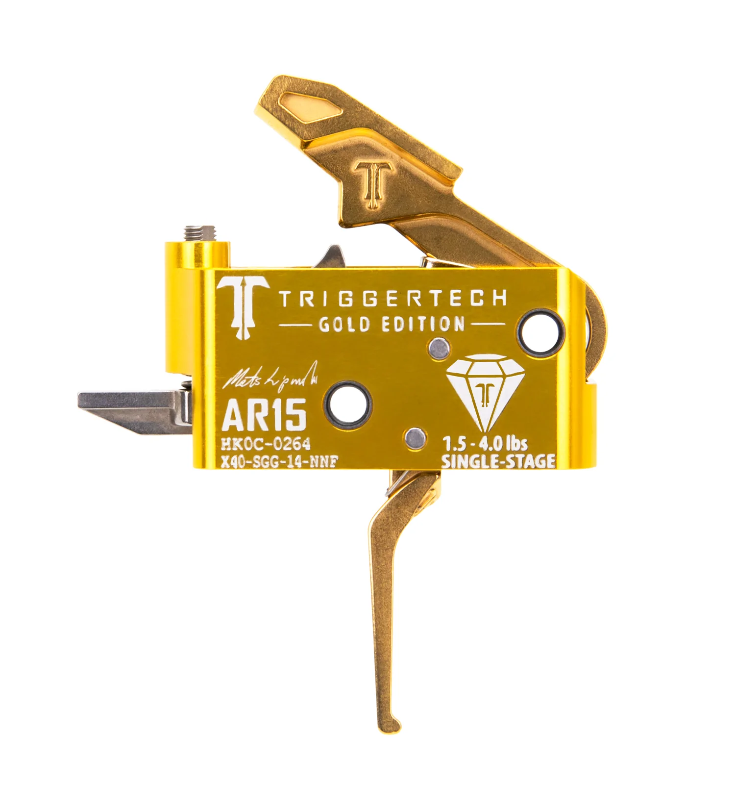 TRIGGERTECH DEBUTS LIMITED AR DIAMOND SINGLE STAGE GOLD SERIES DROP IN ...