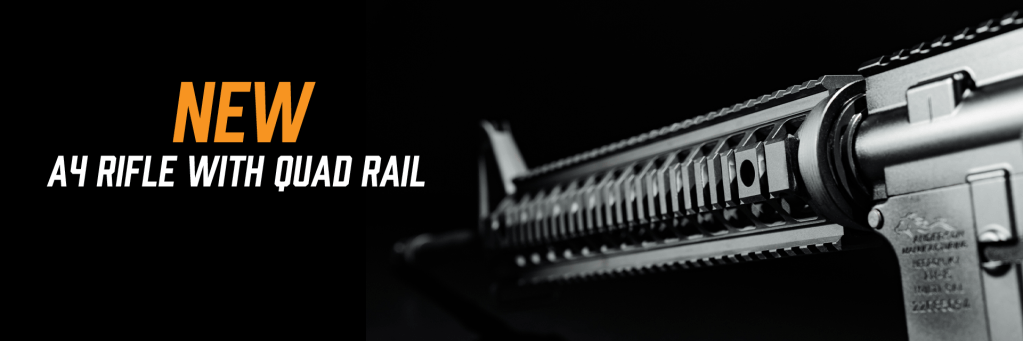 ANDERSON MANUFACTURING EXPANDS A4 RIFLE SERIES WITH NEW QUAD RAIL MODELS