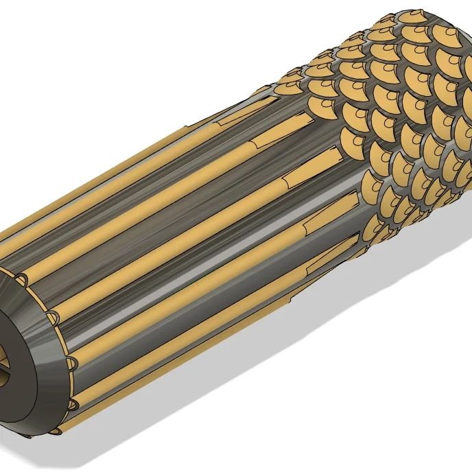 VOID 3D ARMORY DEBUTS DRAGON SCALE PATTERN IN WHIPSER SERIES SILENCER STLS