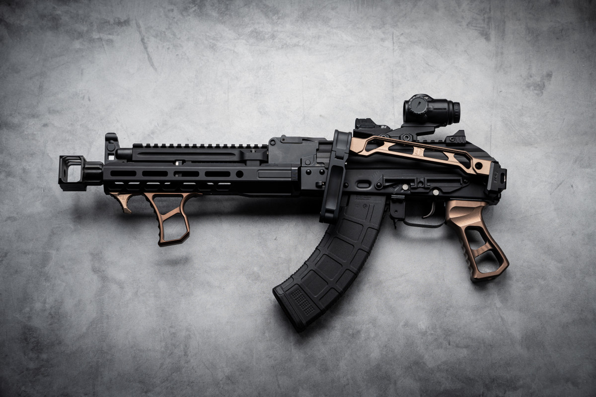JMAC CUSTOMS RELEASES NEW TANODIZED AK GRIP