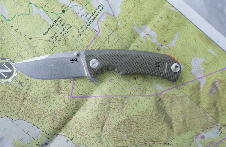 SOG KNIVES DEBUTS THE TELLUS ATK ASSISTED OPENING KNIFE