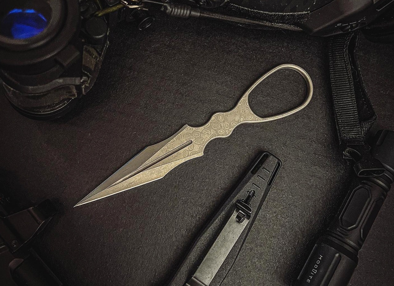 SKALLYWAG TACTICAL RELEASES LIMITED EDITION DAMASCUS D2 DAGGER