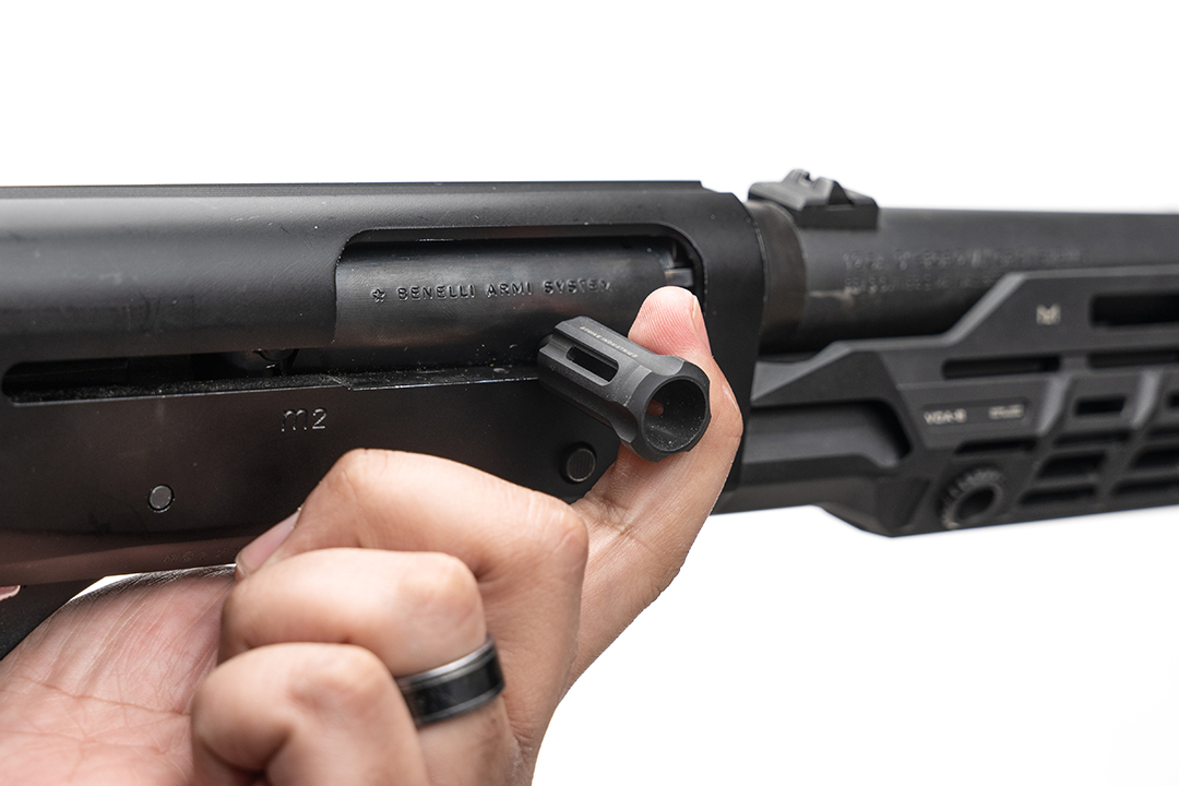 STRIKE INDUSTRIES DEBUTS EXTENDED BOLT HANDLE FOR BENELLI M2