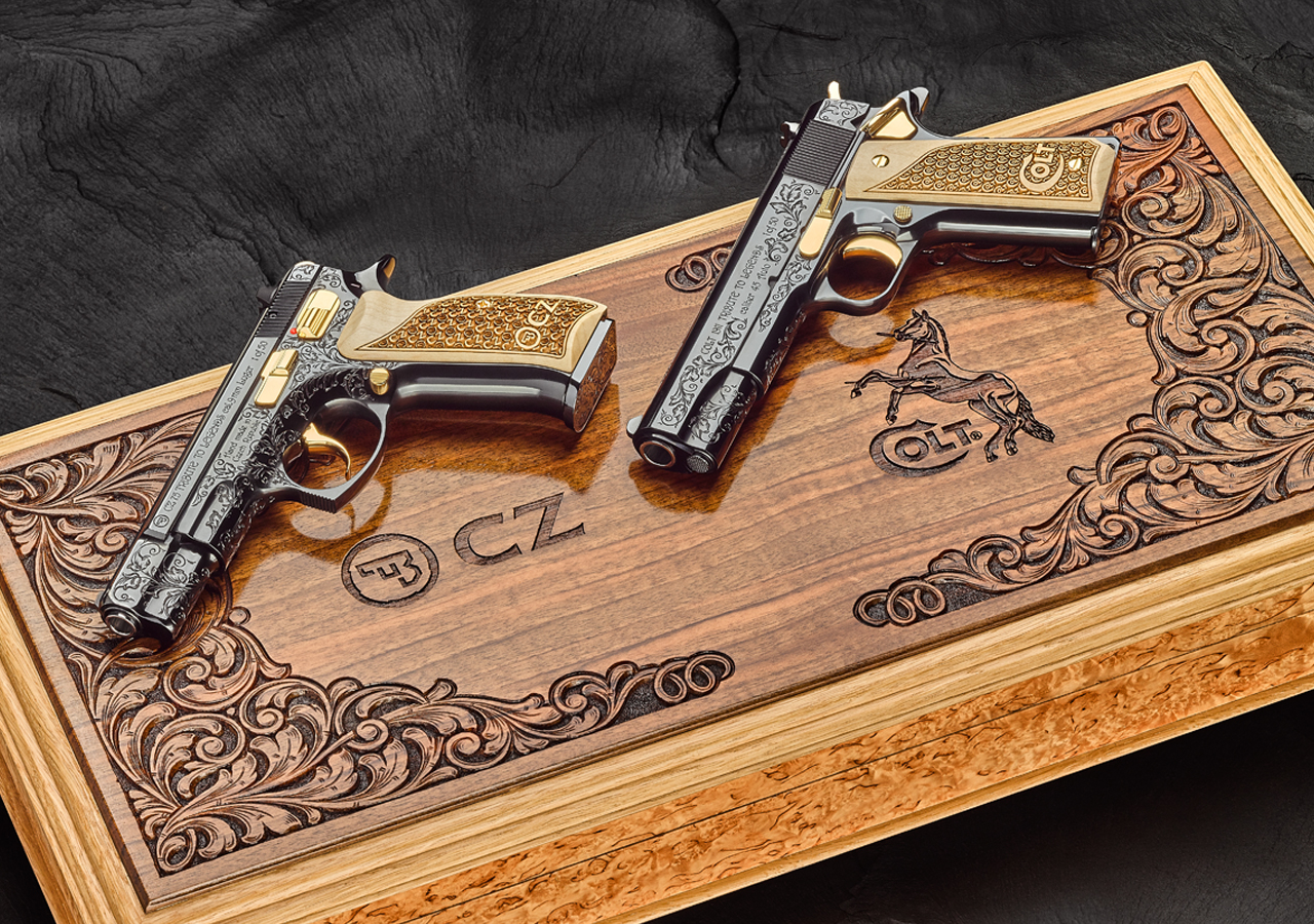 COLT CZ LIMITED EDITION "TRIBUTE TO LEGENDS" PISTOL VIA NFT AUCTION
