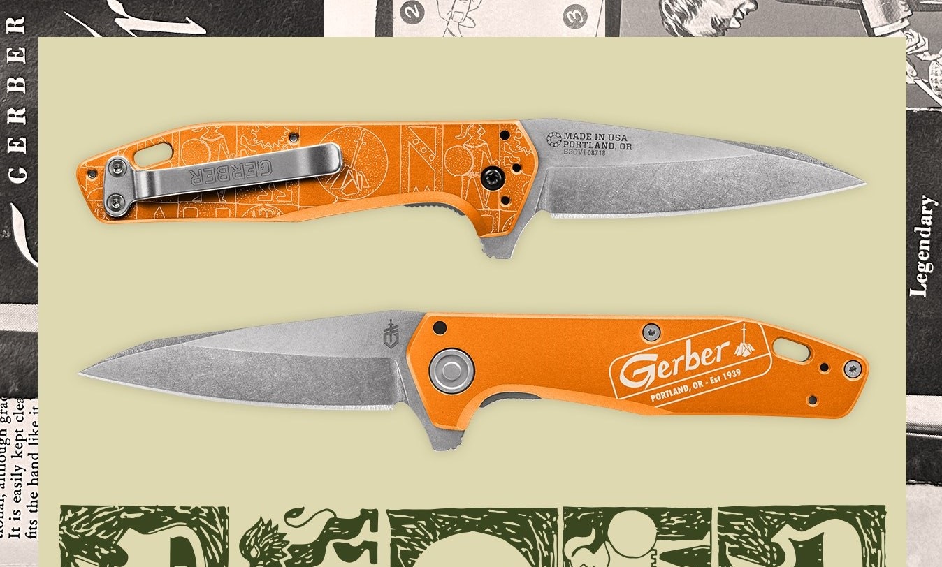 GERGER GEAR DEBUTS LIMITED EDITION HERITAGE FASTBALL KNIFE