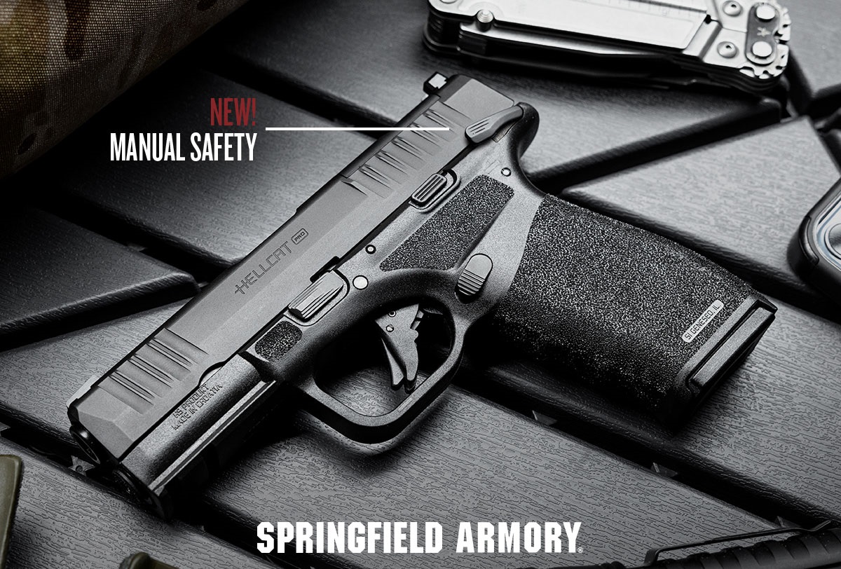 SPRINGFIELD ARMORY EXPANDS HELLCAT PRO WITH NEW MANUAL SAFETY MODEL
