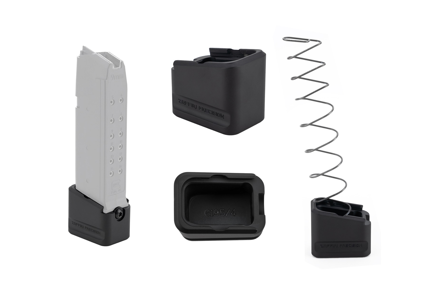 ZAFFIRI PRECISION RELEASES NEW PLUS 5 GLOCK 19 MAG EXTENSIONS