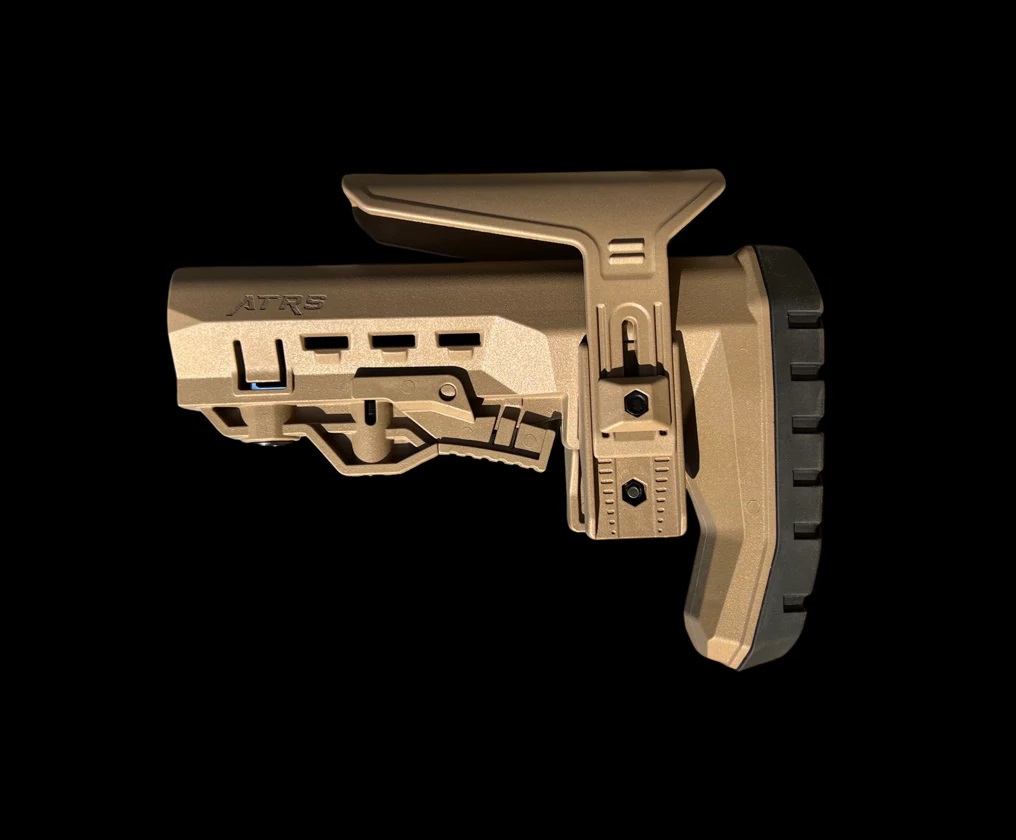 ATIBAL OPTICS EXPANDS ATRS RUGGED STOCK WITH FDE/TAN VARIANT