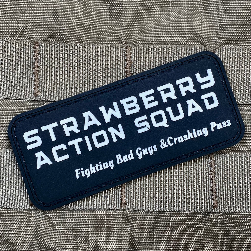 VIOLENT LITTLE MACHINE SHOP DEBUTS THE "STRAWBERRY ACTION SQUAD" PATCH