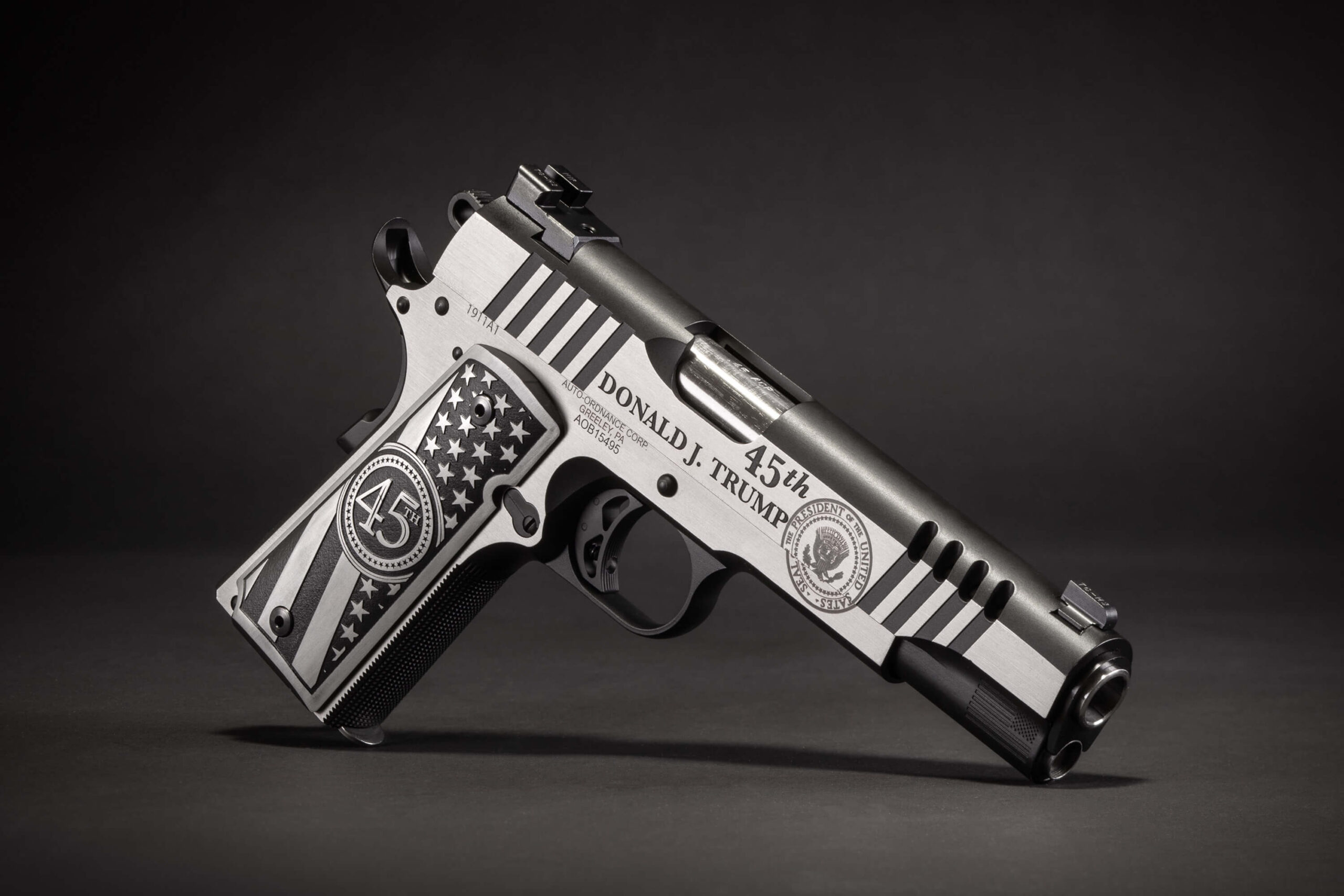AUTO-ORDNANCE DEBUTS TRUMP ONE CUSTOM 1911