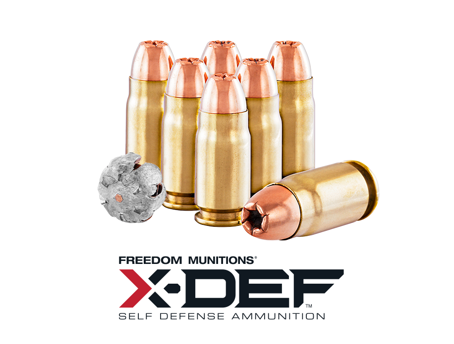 FREEDOM MUNITIONS EXPANDS X-DEF AMMO LINE WITH 357 SIG