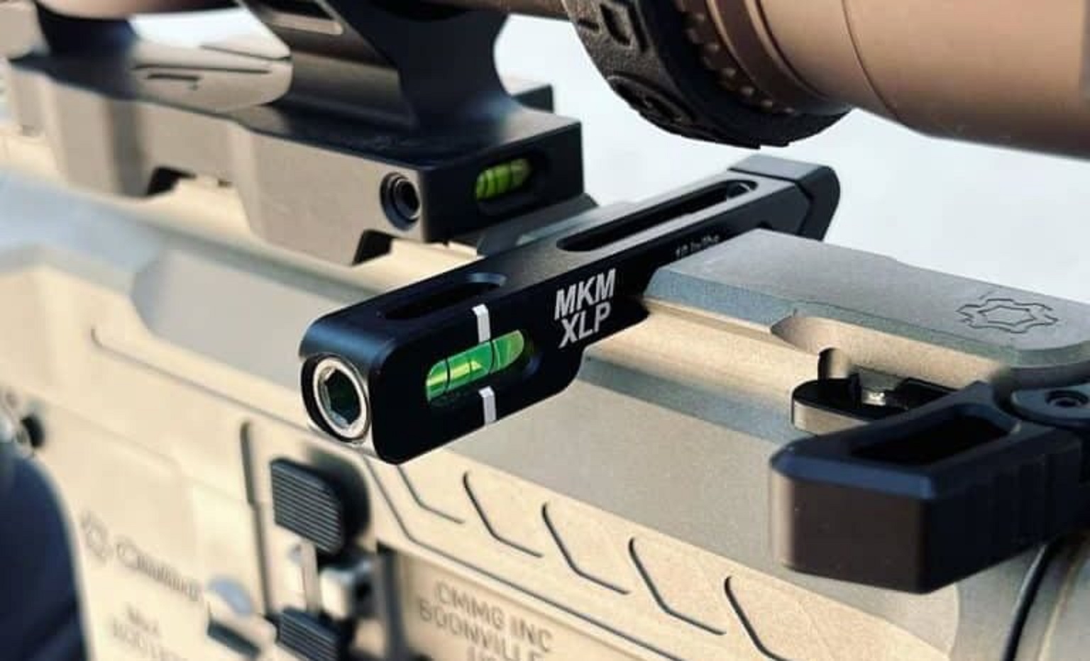 MK MACHINING GOES LIVE WITH BILLET XLP RAIL MOUNTED LEVEL