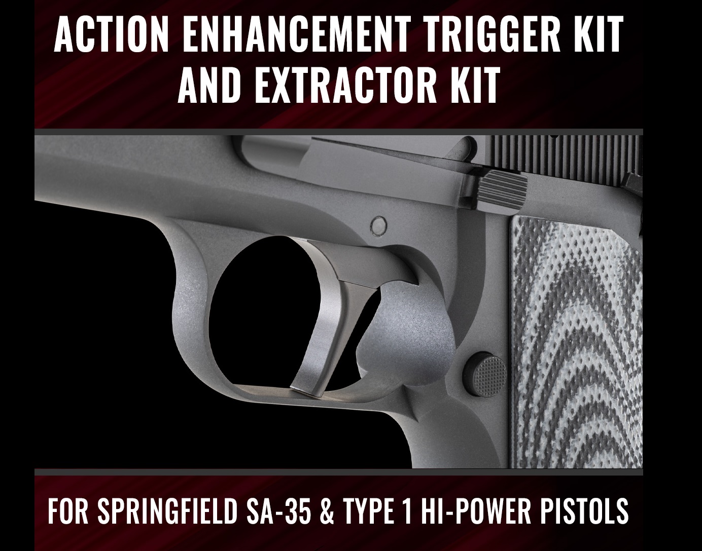 APEX TACTICAL RELEASES SA-35 / TYPE1 HI-POWER TRIGGER AND EXTACTOR KITS